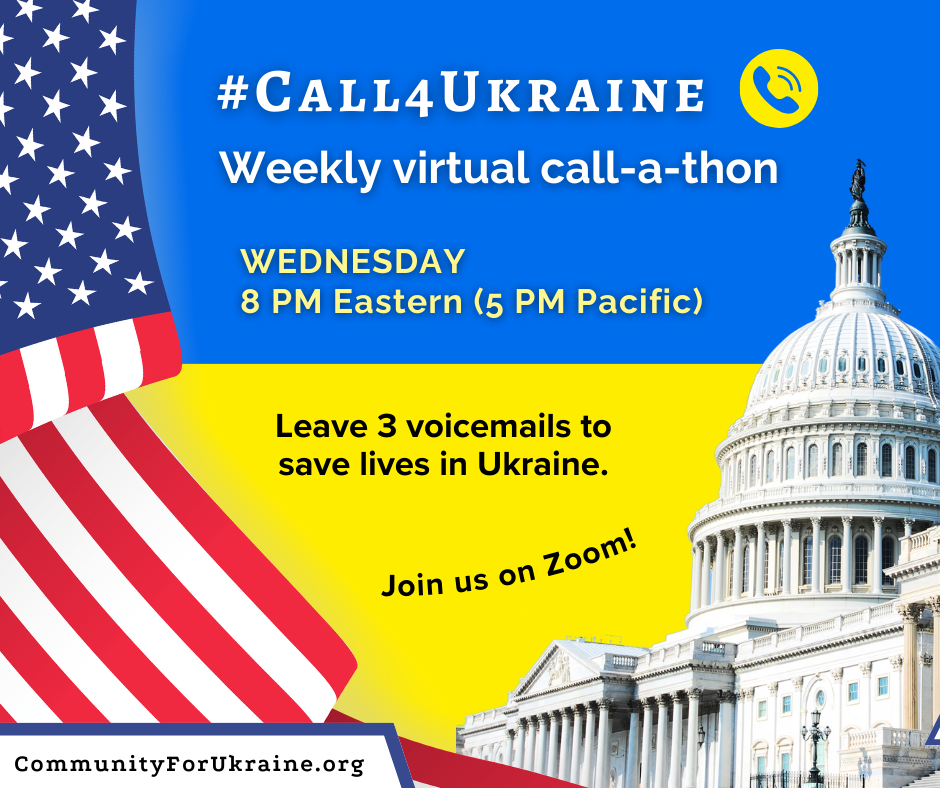 #Call4Ukraine weekly video call - Community for Ukraine